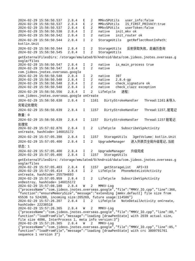 2024-02-29_log | PDF | Software | Computer Programming