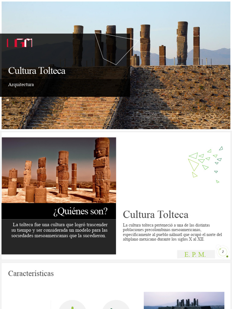 Características de la Cultura Tolteca | PDF | Cultura de las Americas | Era precolombina