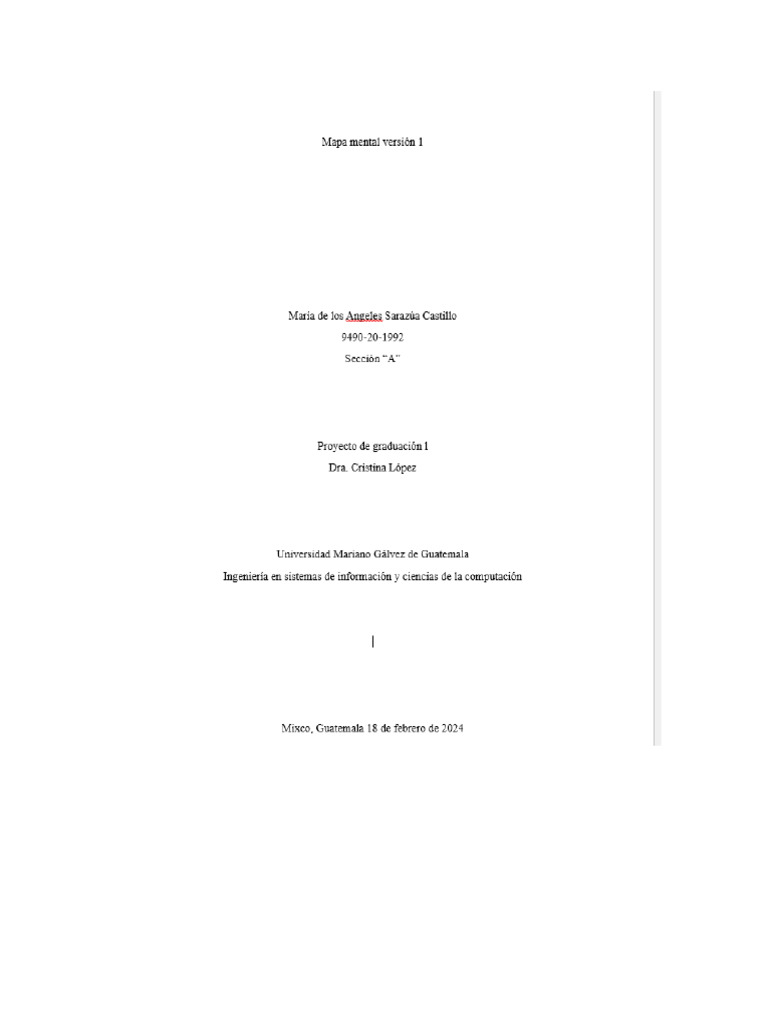 Mapa Mental - Cap | PDF