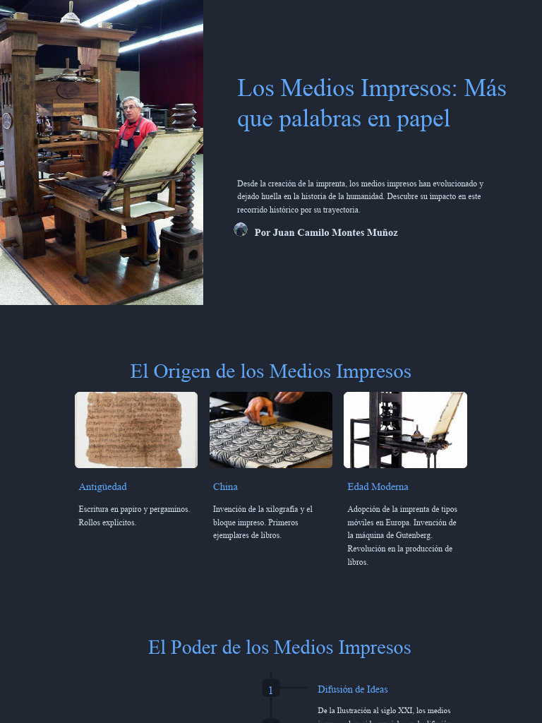 Los Medios Impresos Mas Que Palabras en Papel (1) | PDF | Imprenta | Libros