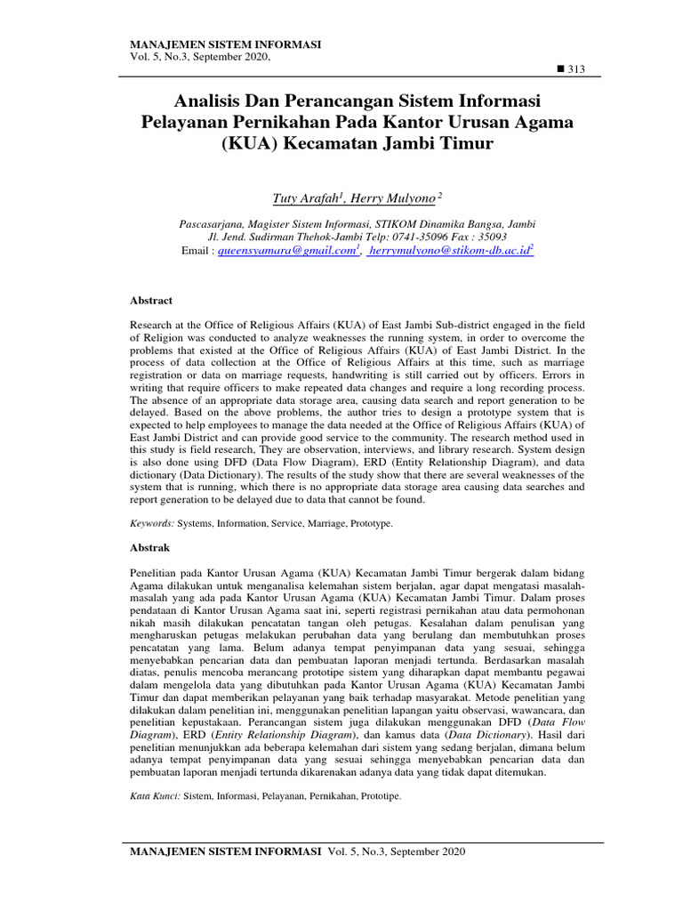 Msieditor, Journal Editor, 1jurnal Tuty Arafah | PDF | Data Model | Data Management