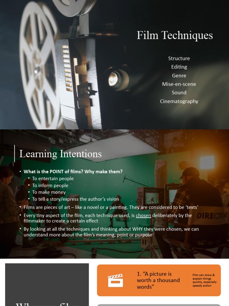 Film Techniques | PDF