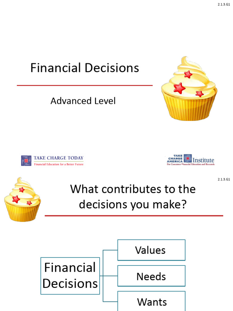 Understanding Financial Decisions | PDF | Trade Off | Economies
