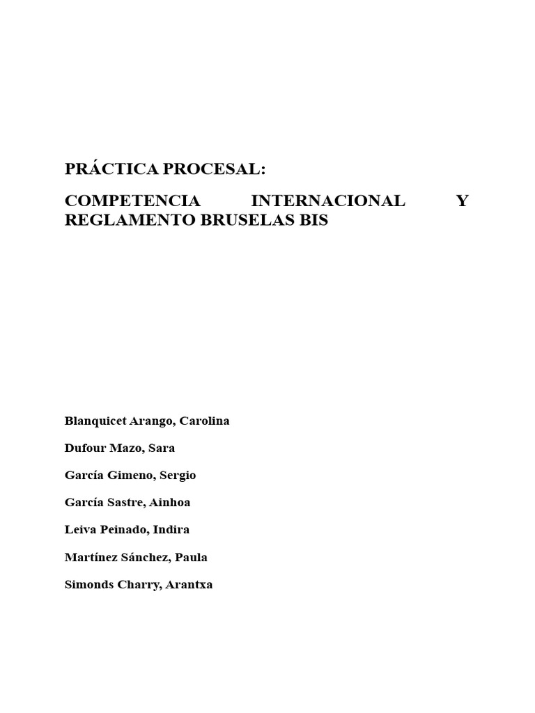 Practica Reglamento en Grupo | PDF