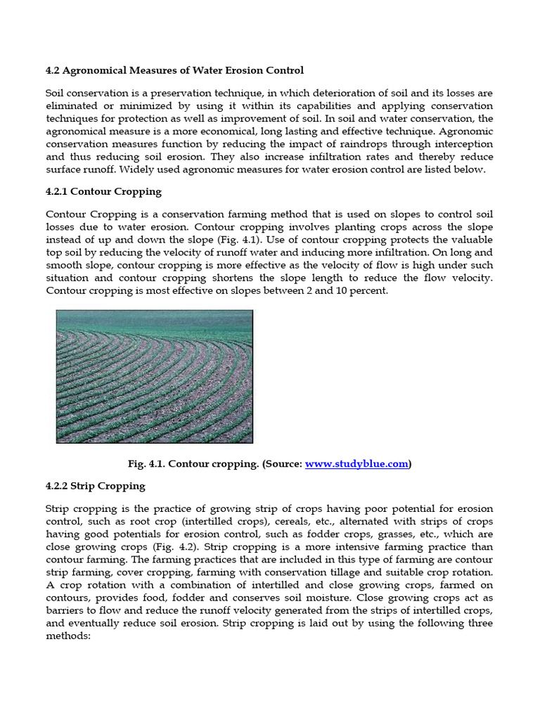 Module 2 Pdf Mulch Surface Runoff