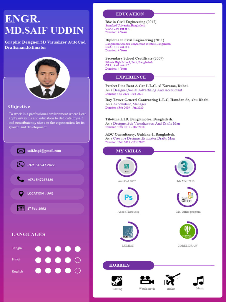 Creative CV Design | PDF