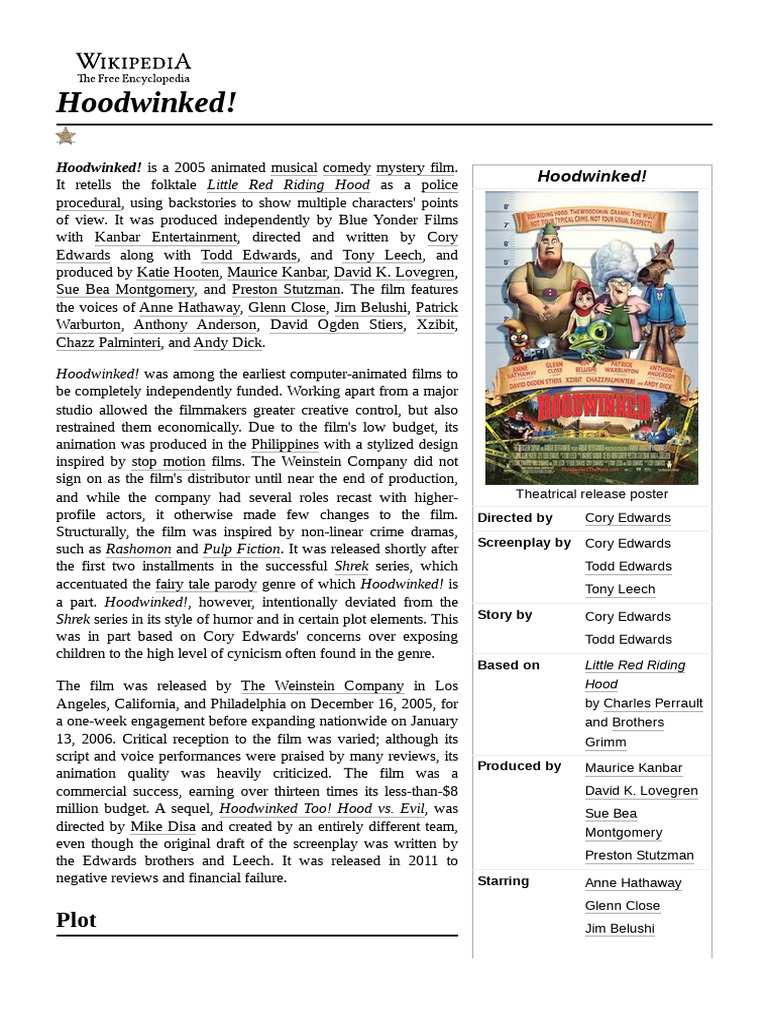 Hoodwinked! | PDF | Mystery, Thriller & Crime Fiction