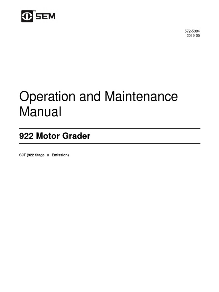 Sem 922 Omm | PDF | Coolant | Asbestos