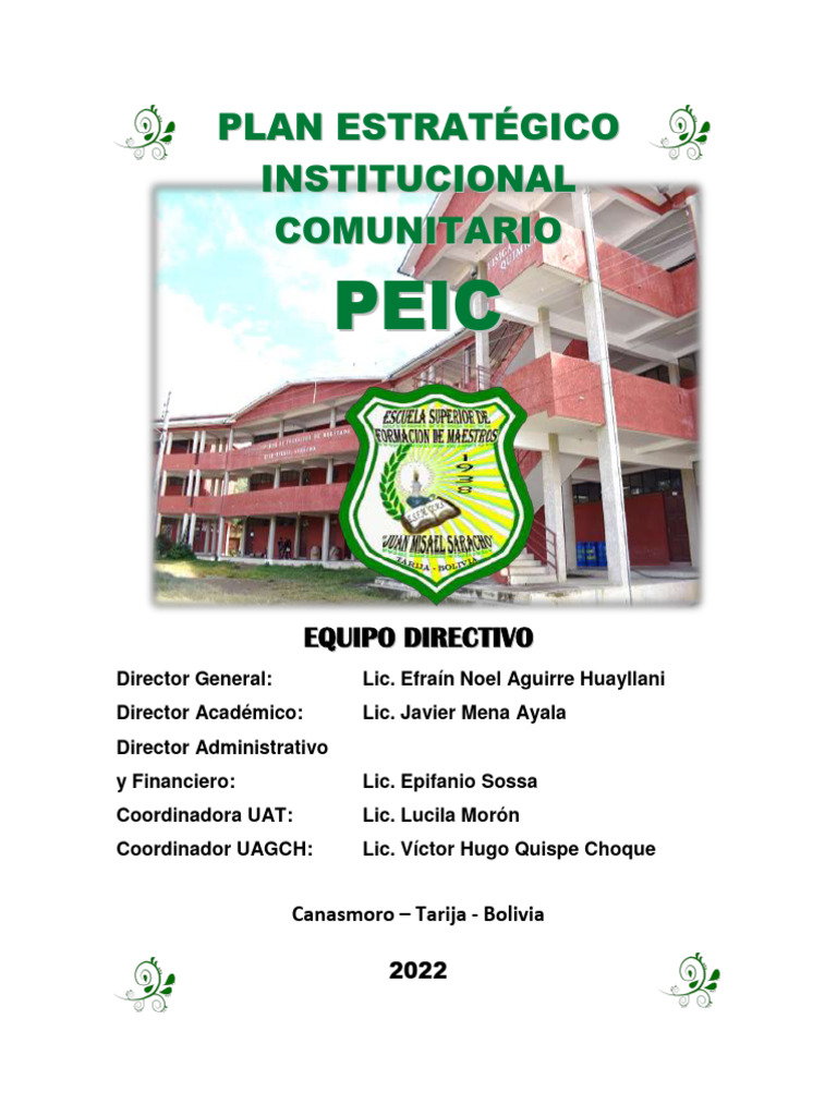 PEIC 2022 - Gran Chaco | PDF | Educación más alta | Enseñando