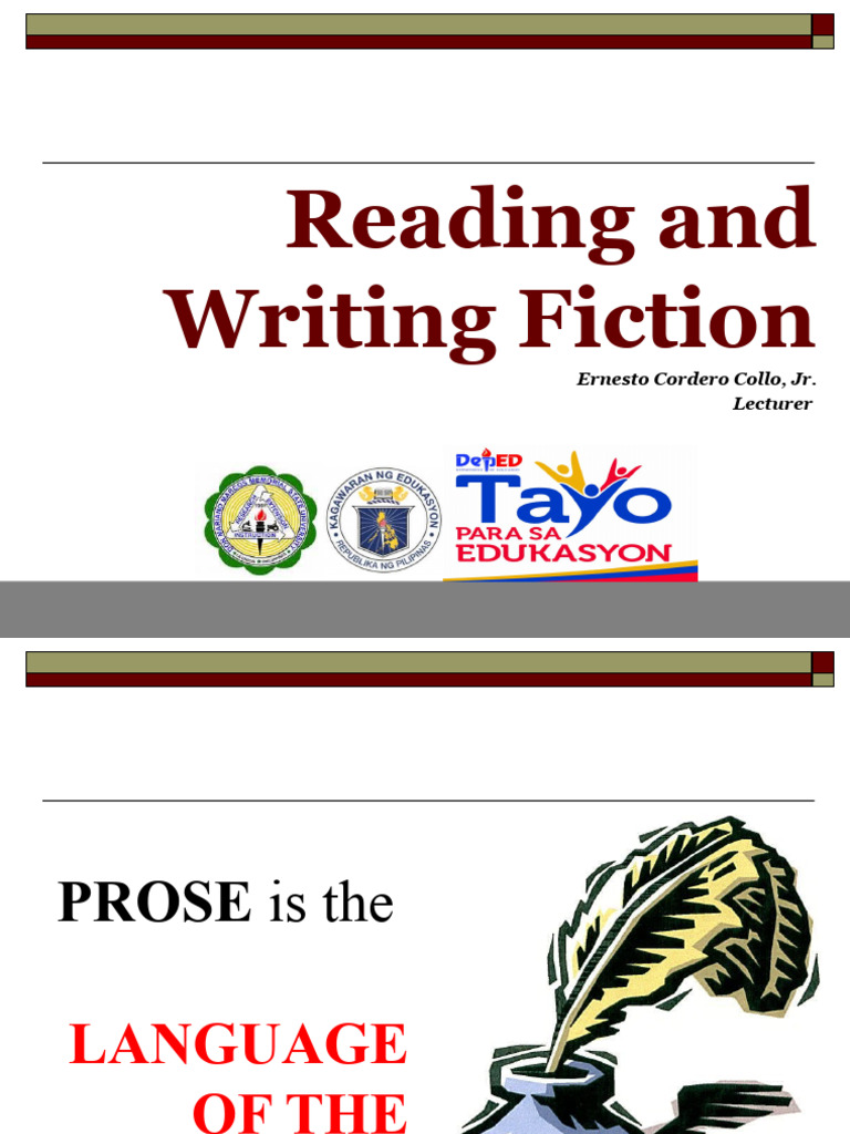 Reading and Writing Fiction | PDF | Narration | Plot (Narrative)