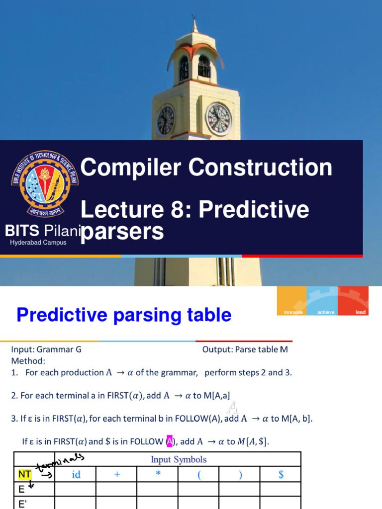 Lecture 8 | PDF | Parsing | Grammar Lecture 8 | PDF | Parsing | Grammar