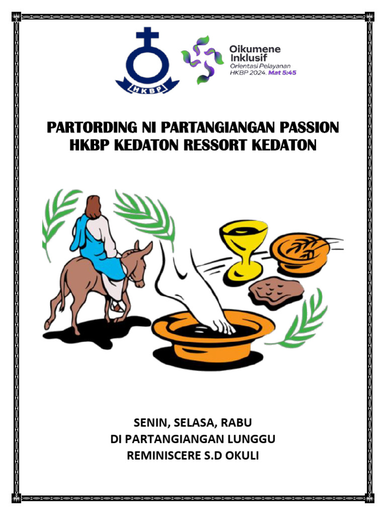 Acara Passion Patangiangan Reminiscere S.D Okuli 2024 | PDF | Agama ...