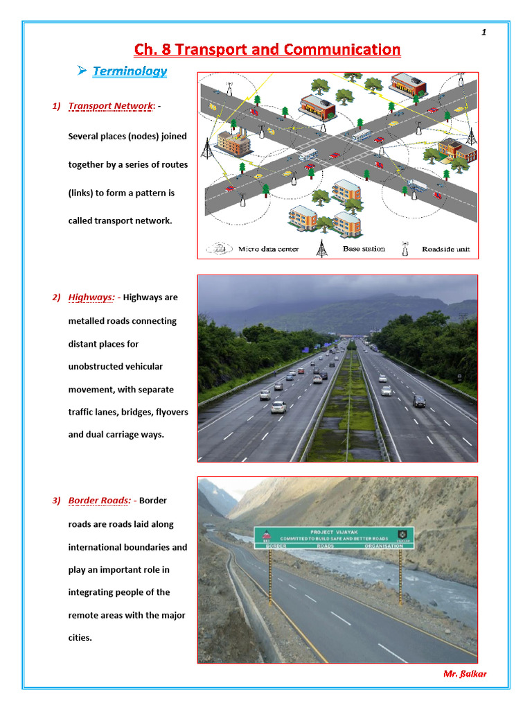 Transport & Communication Guide | PDF | Transport | Suez Canal