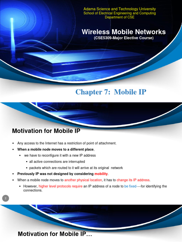 Chapter 7 | Download Free PDF | Internet Protocols | Computer Network