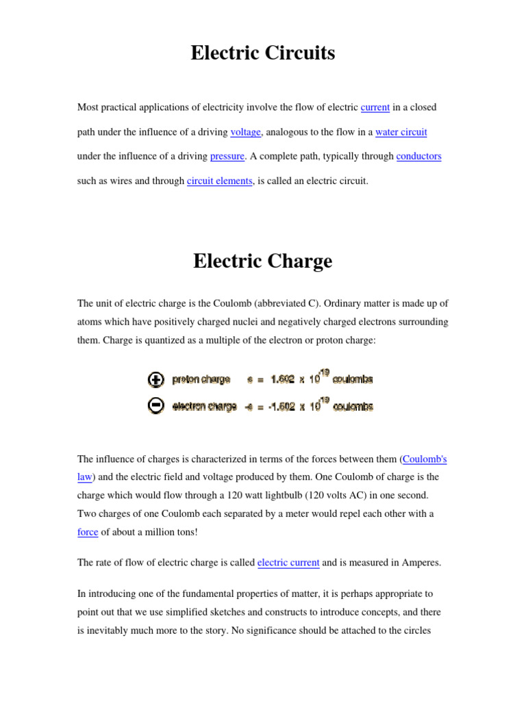 Electrical | PDF | Electric Charge | Electric Power