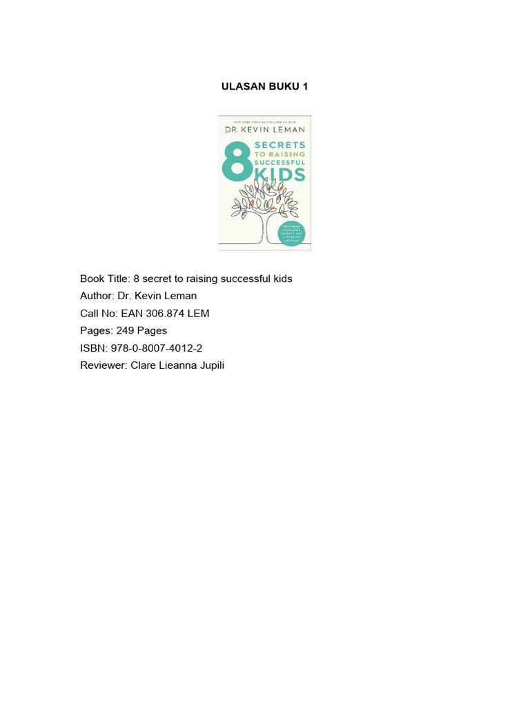 Ulasan Buku Jan - Clare | PDF