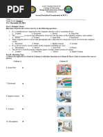 ICT Grade 4 Exam | PDF | Input/Output | Office Equipment
