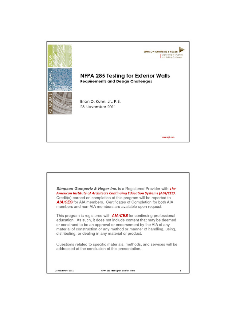 Testing For Exterior Walls | PDF | Polystyrene | Building Insulation