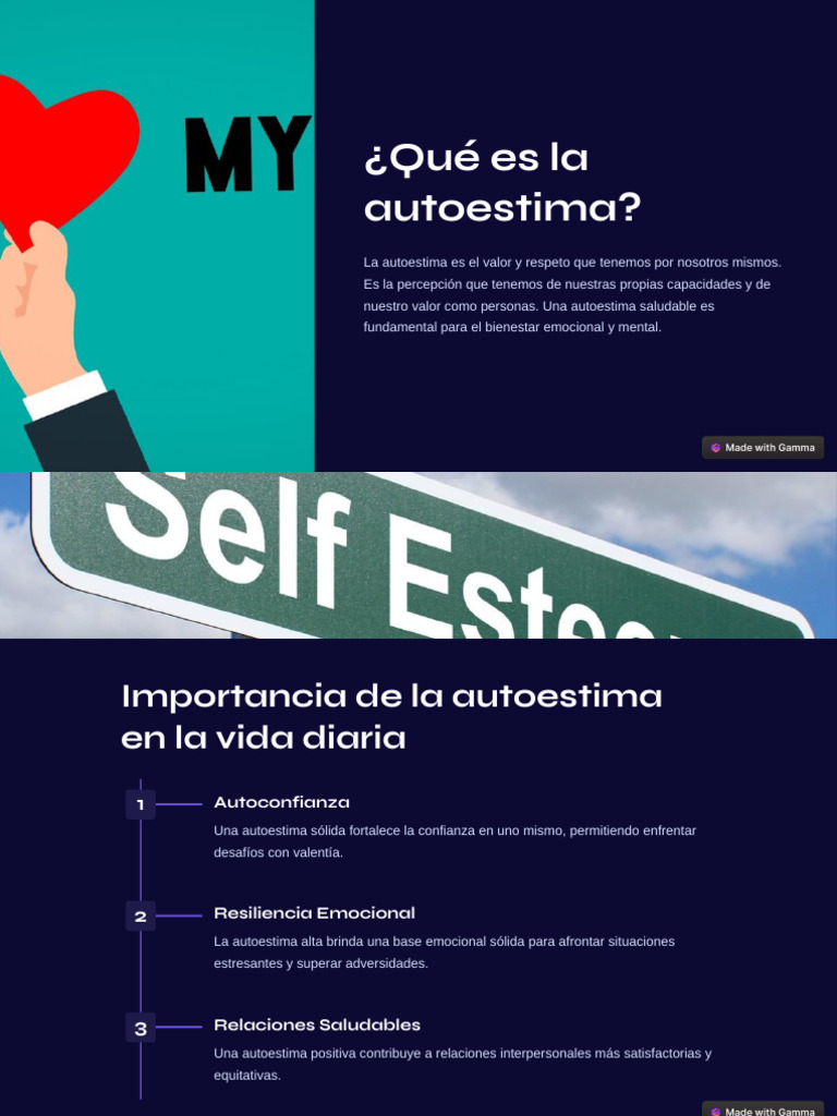 Que Es La Autoestima | PDF | Autoestima | Las emociones
