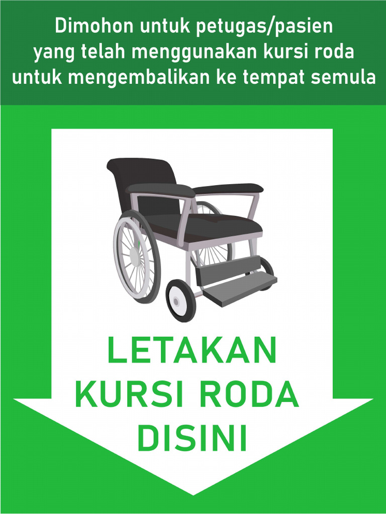 Letakan Kursi Roda Disini | PDF