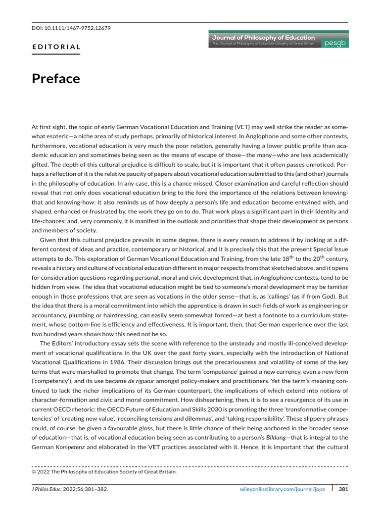 Preface: Editorial | PDF