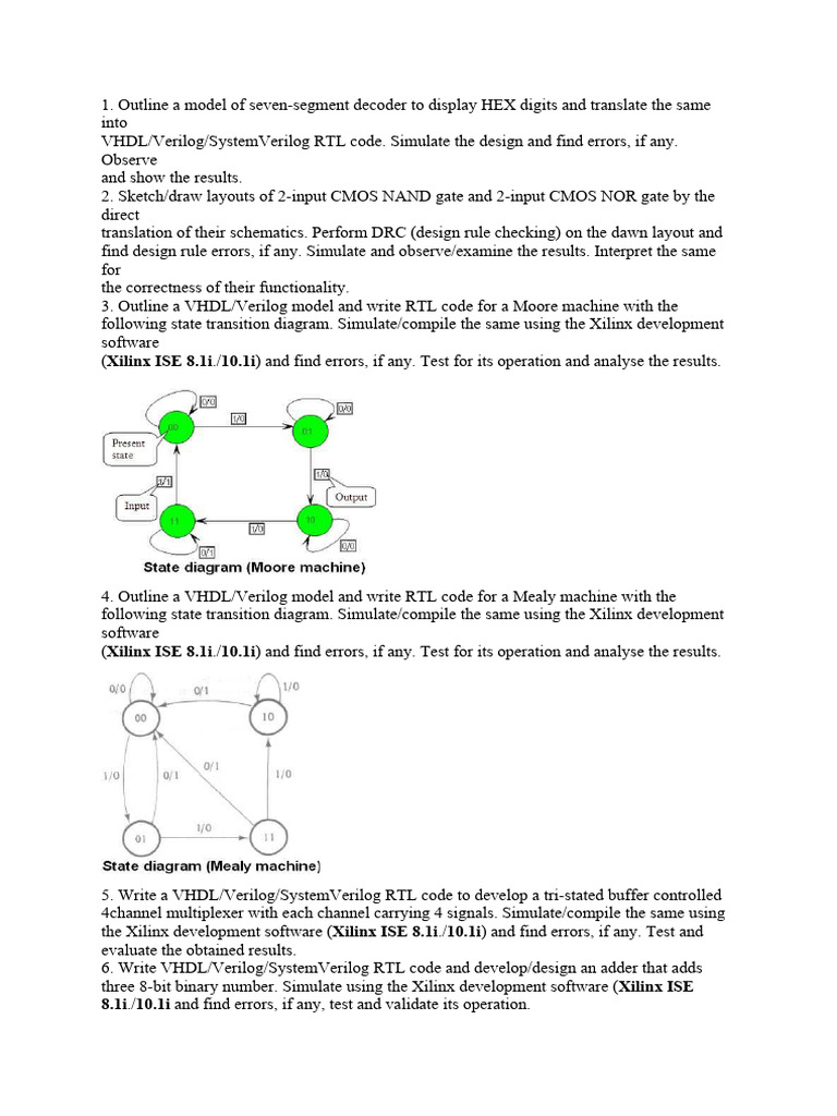 Vlsi Lab Experiment List Pdf Field Programmable Gate Array Vhdl 3800