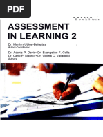 Assessment in Learning 2 | PDF