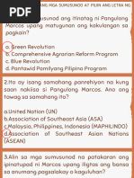 Patakaran at Programa Ni Pangulong Diosdado Macapagal | PDF