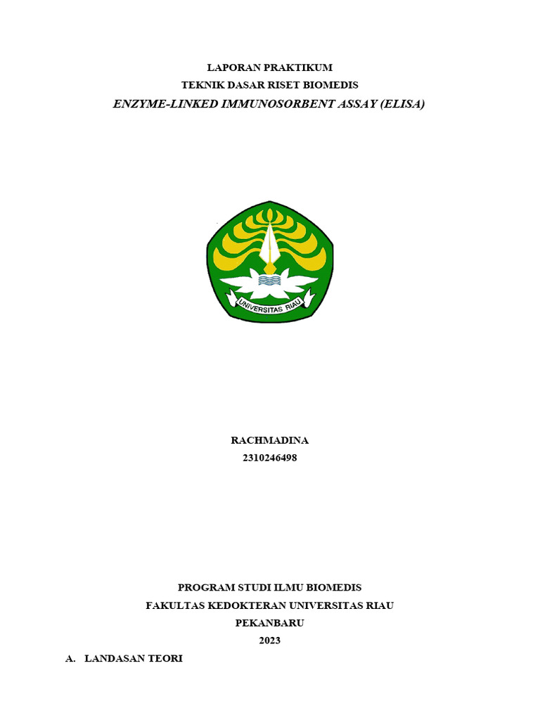 Laporan Praktikum Elisa | PDF