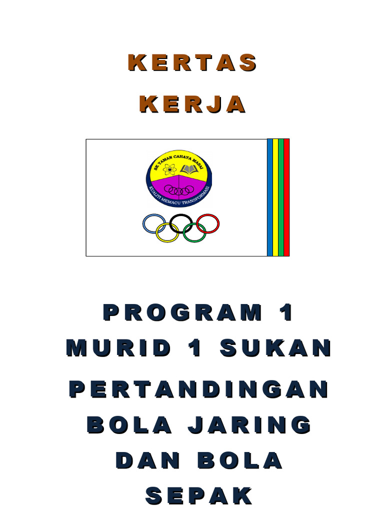 Kertas Kerja Pembangunan Sukan - 2023 | PDF