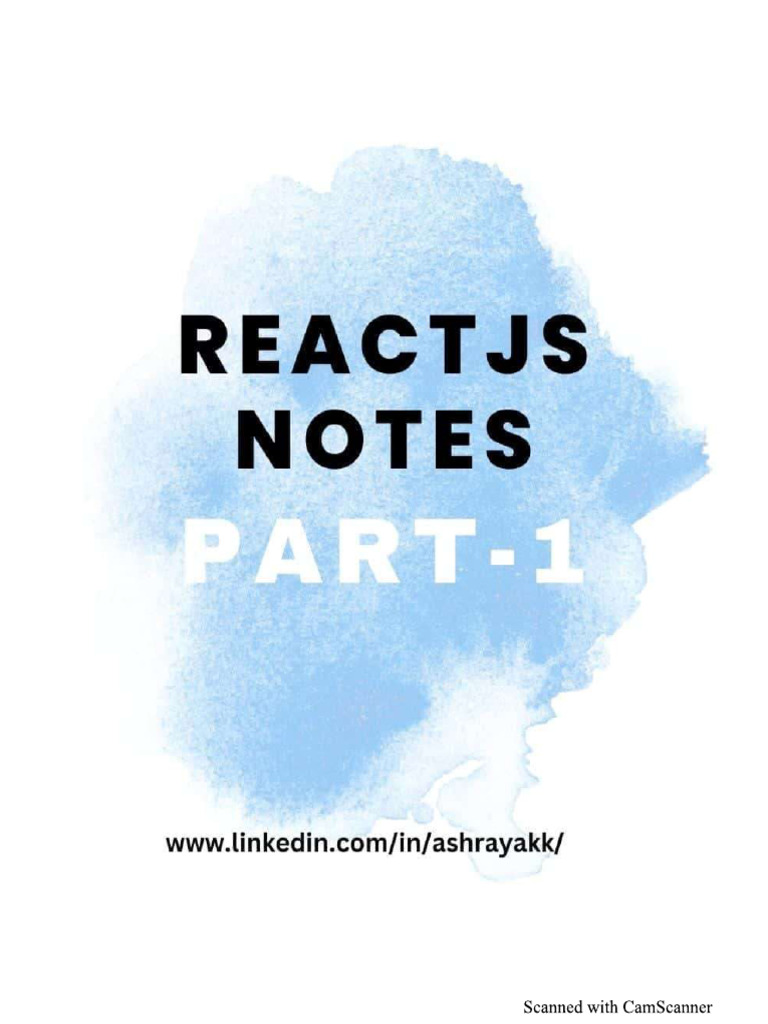 Namaste React | PDF Namaste React | PDF