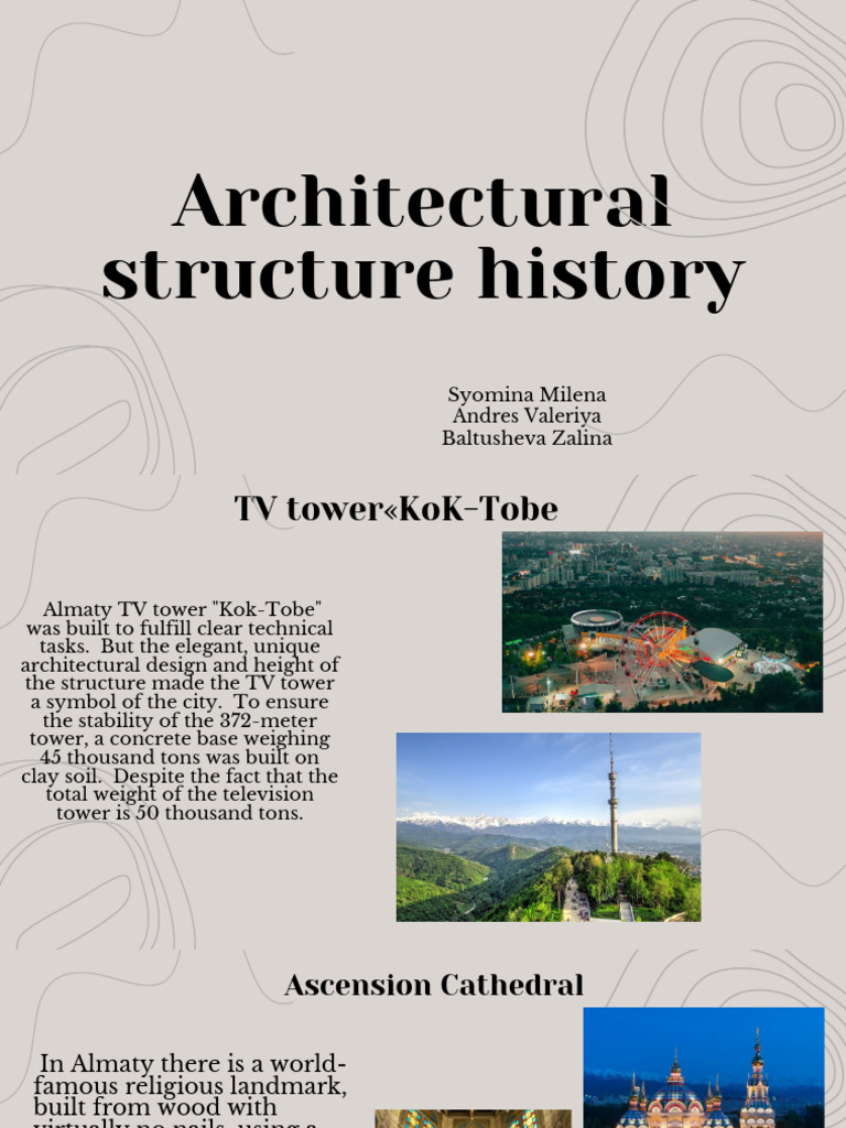 Architectural Structure History. | PDF | Kazakhstan