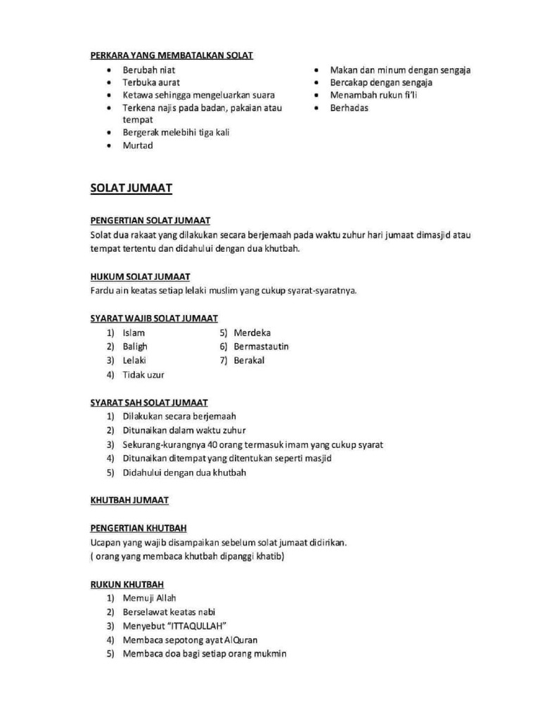 Nota Sirah Tahun 4 Kafa | PDF