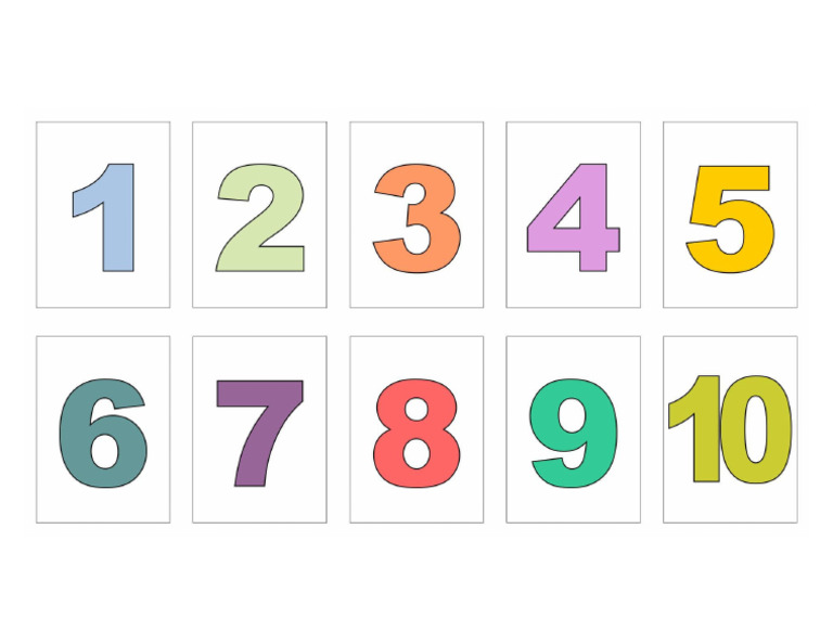 Number Card | PDF