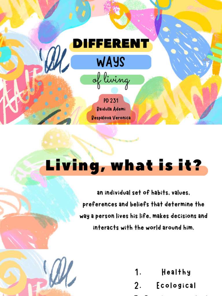 Exploring Diverse Lifestyles | PDF | Lifestyle