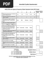 Pelvic Floor Distress Inventory | PDF | Urination | Urinary Incontinence