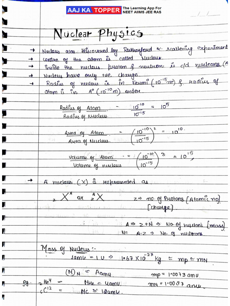 Nuclear Physics Radioactivity | PDF