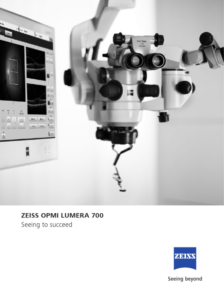 OPMI LUMERA 700 en INT - 32 - 010 - 0153i.indd | PDF | Cornea | Microscope