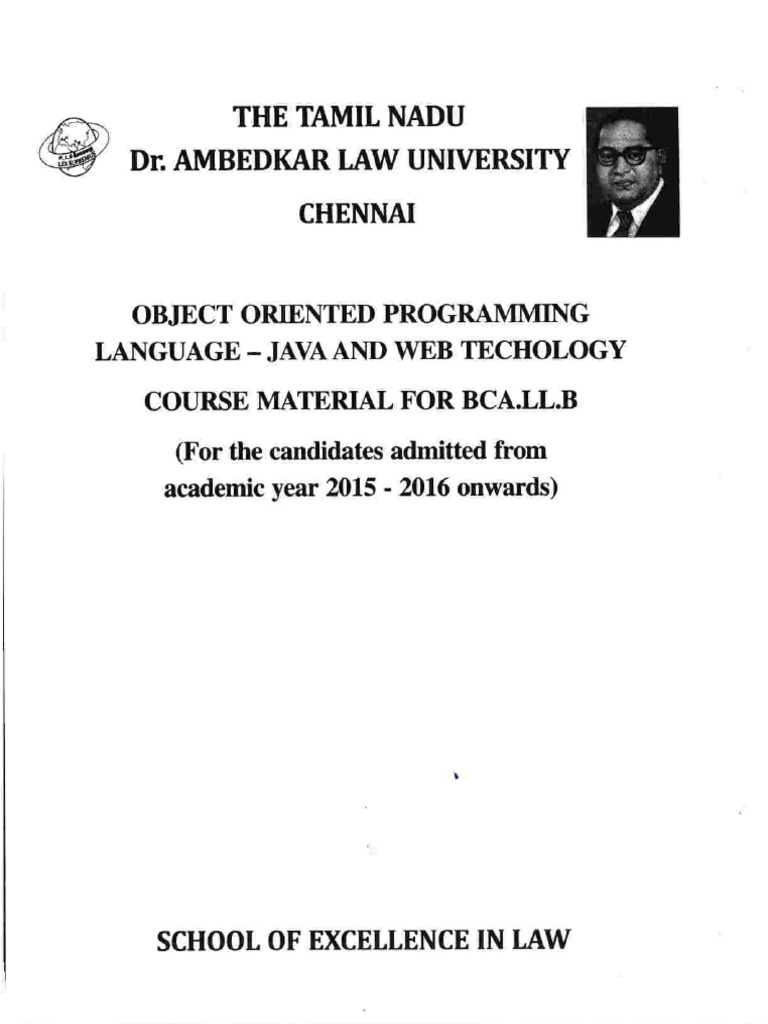 41 Object Oriented Programming Language-Java | PDF 41 Object Oriented Programming Language-Java | PDF