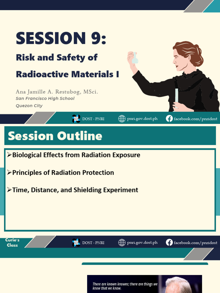 Risk and Safety | PDF | Radiation Protection | Ionizing Radiation