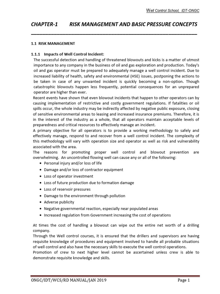 Rotary Drilling Manual 2019 | PDF | Blowout (Well Drilling) | Casing (Borehole)