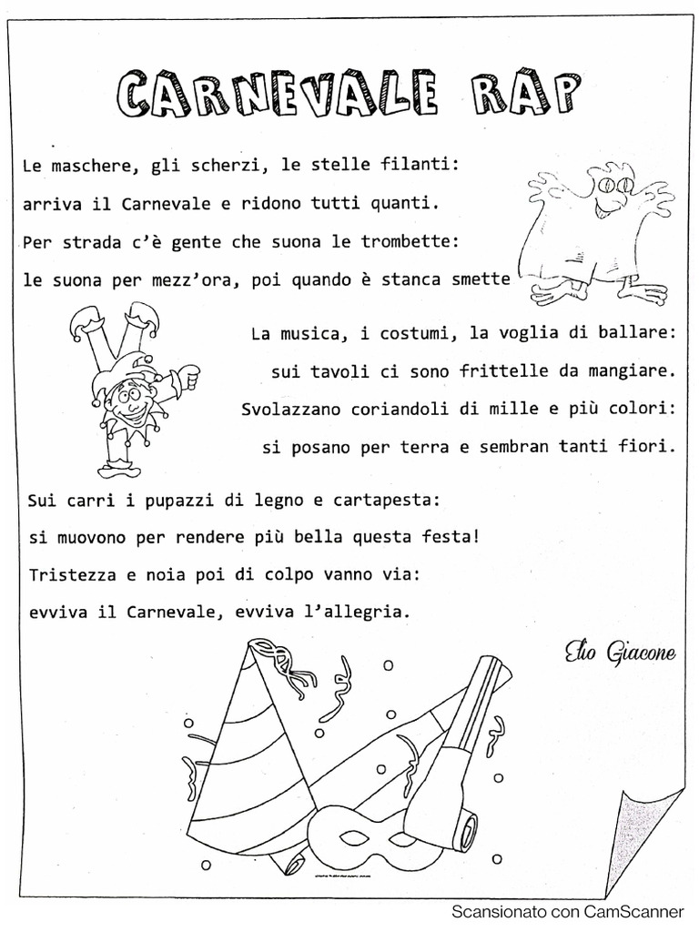 Carnevale Rap | PDF