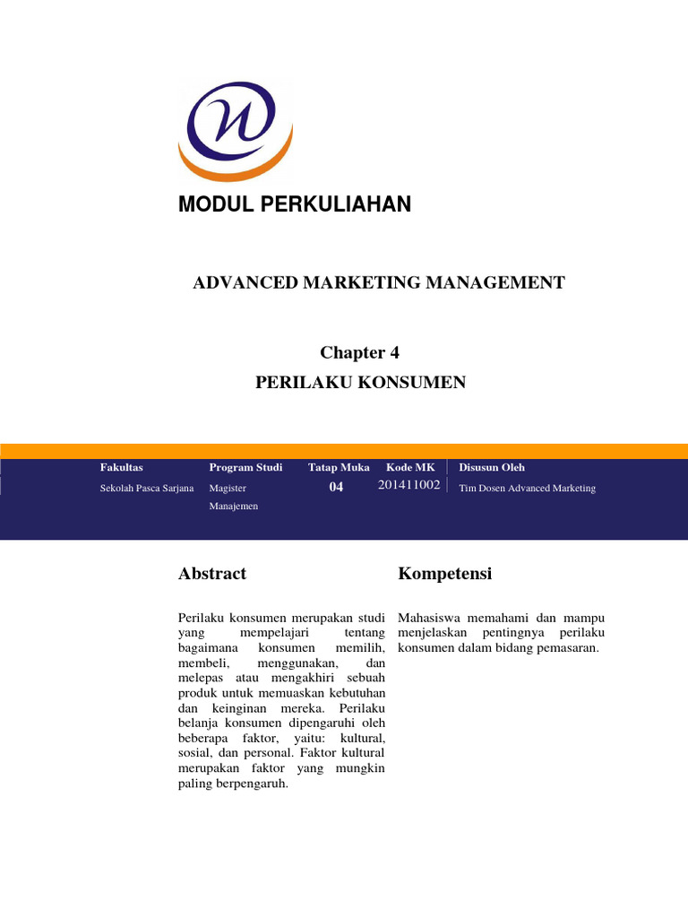 Perilaku Konsumen dalam Pemasaran | PDF