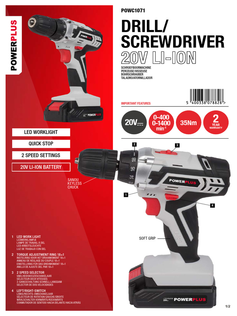 Bou02976 1 | PDF | Drill | Tools