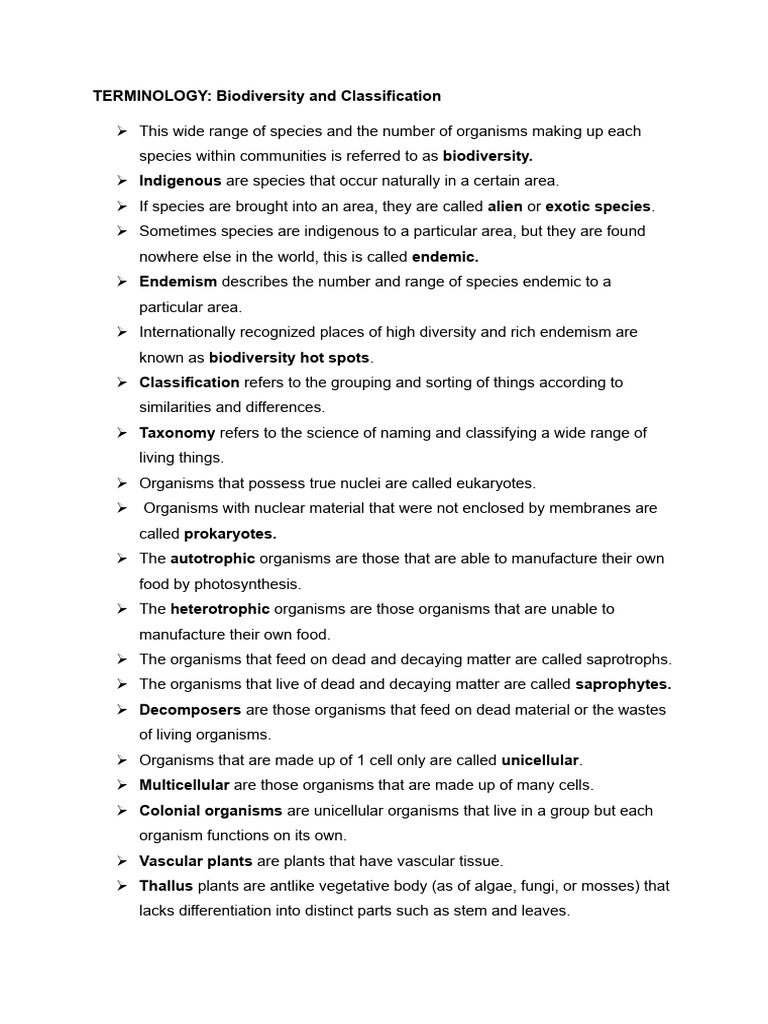 Five Kingdom Classification System | PDF