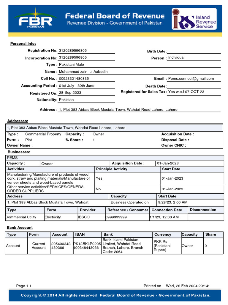 Profile Report | PDF | Economies