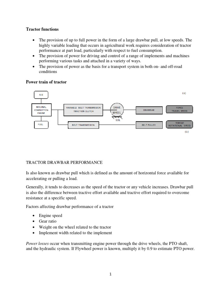 Tractor Functions | Download Free PDF | Tractor | Soil