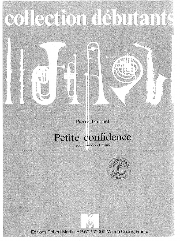 EMONET - Petite Confidence | PDF