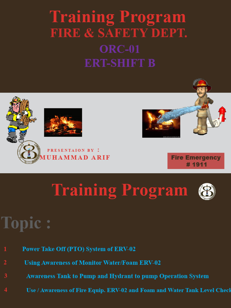 Fire Truck Presentation | PDF | Firefighting | Fire Engine