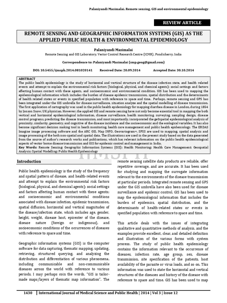 Remote Sensing And Geographic Informatio Pdf Geographic Information